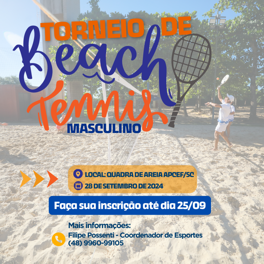 Torneio de Beach Tennis - APCEF/SC